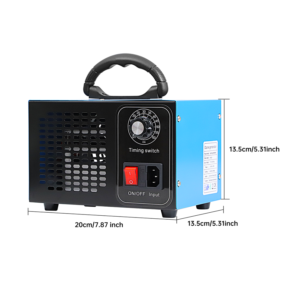 40000mg/h Ozone Generator Machine Air Purifier Ionizer Ozonator Home ...