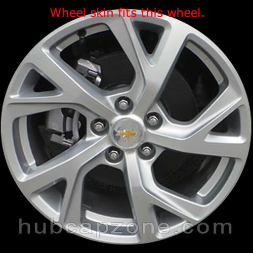 2018-2024 Black Chevy Equinox Wheel Skins Hubcaps 18" Chevrolet Wheel ...