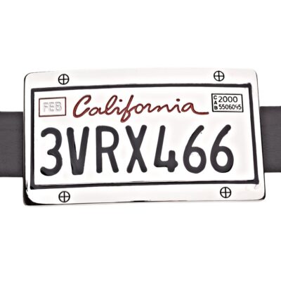Hip Hop California License Plate Ceinture | eBay