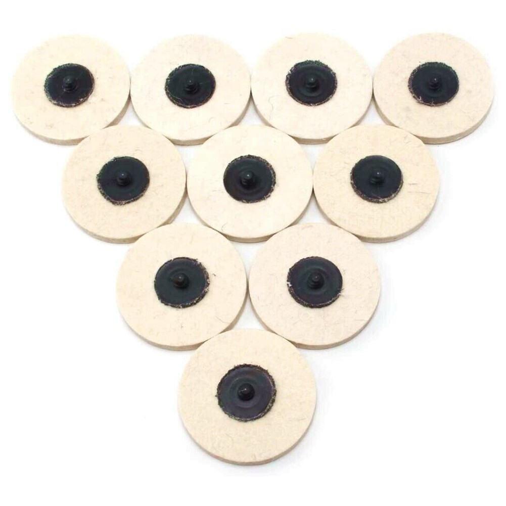 High density Wool Sanding Disc for Efficient Buffing and Grinding Pack ...