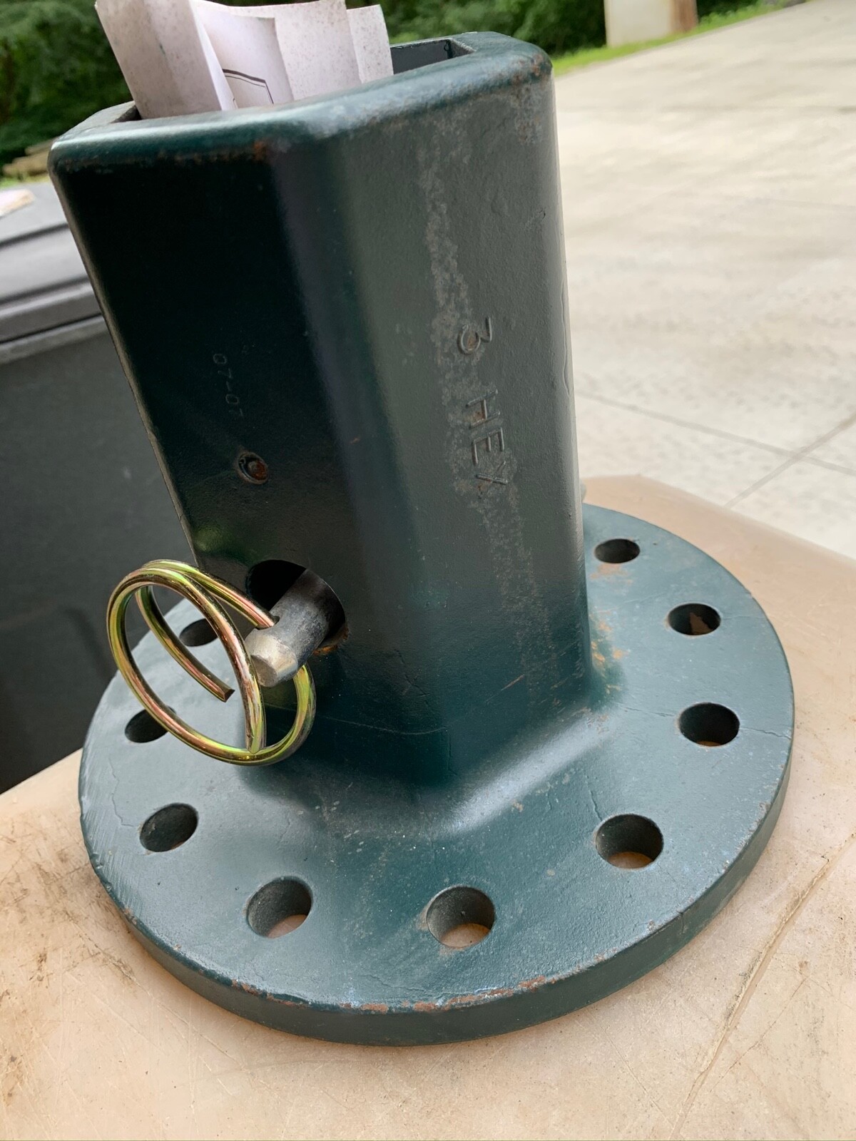 Hubbell Chance C3030940 3” Hex Kelly Bar Adapter NOS! C303-0940 | eBay