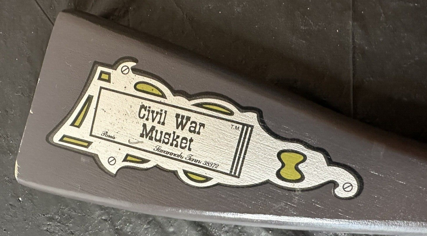 Vintage Toy Cap Gun Musket Rifle Civil War | Grelly USA