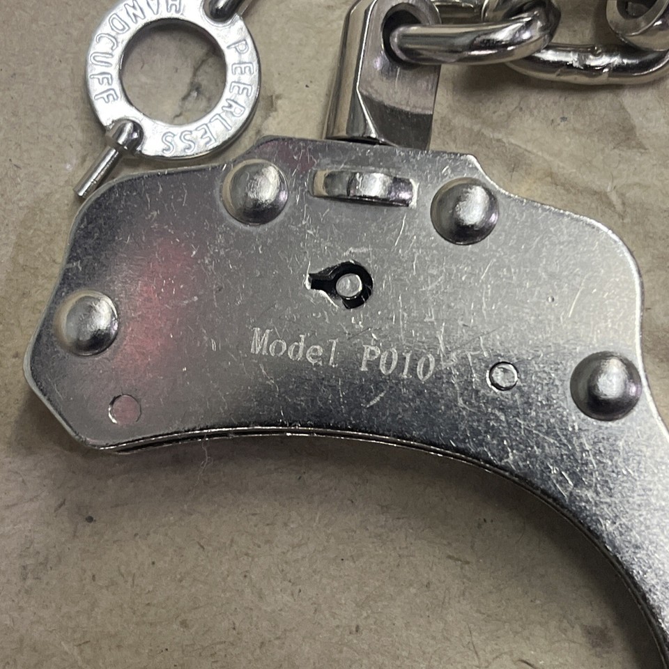 Peerless Model P010 - Chain Link Handcuff | eBay