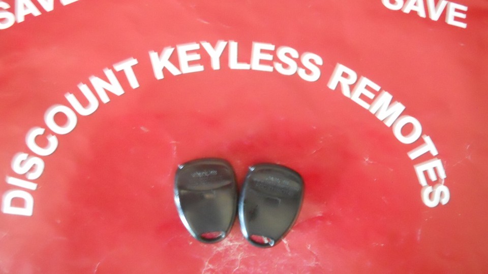 PAIR-CODE ALARM KEYLESS REMOTE H50T45 CATX-1B RED LIGHT GOOD CONDITION ...