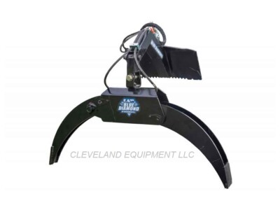 NEW BLUE DIAMOND MINI LOG GRAPPLE ATTACHMENT - Mini Skid Steer branch ...