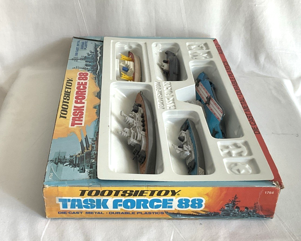 TootsieToy #1764: Task Force 88 Die Cast Military Ships Vintage 1978 ...