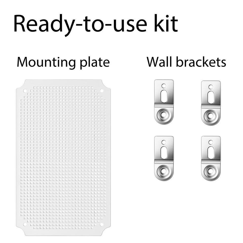 Junction Box, IP67 Waterproof Plastic Enclosure for Electrical Project ...