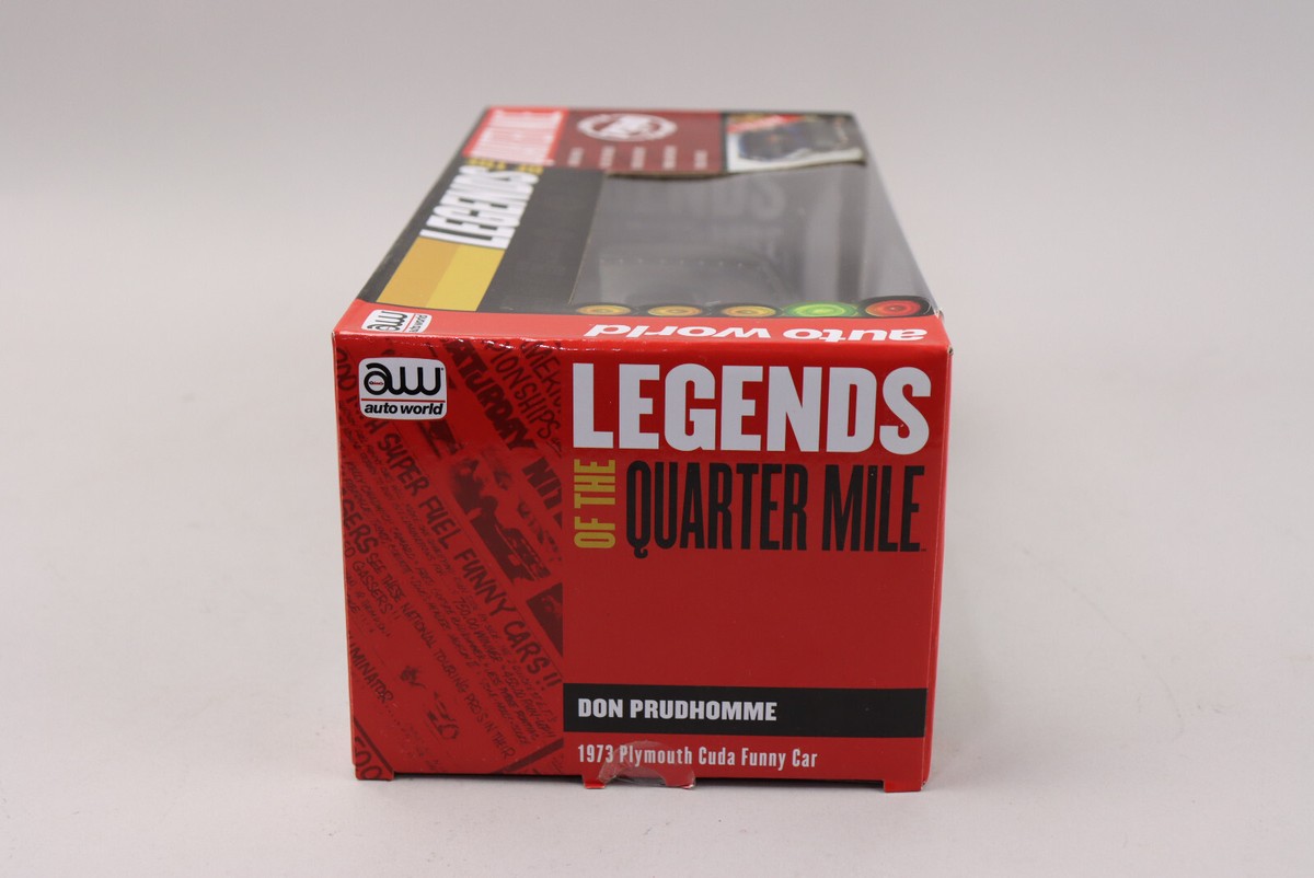 1973 Plymouth Cuda Slot Car Auto World HO Slot Car - Don "The Snake ...