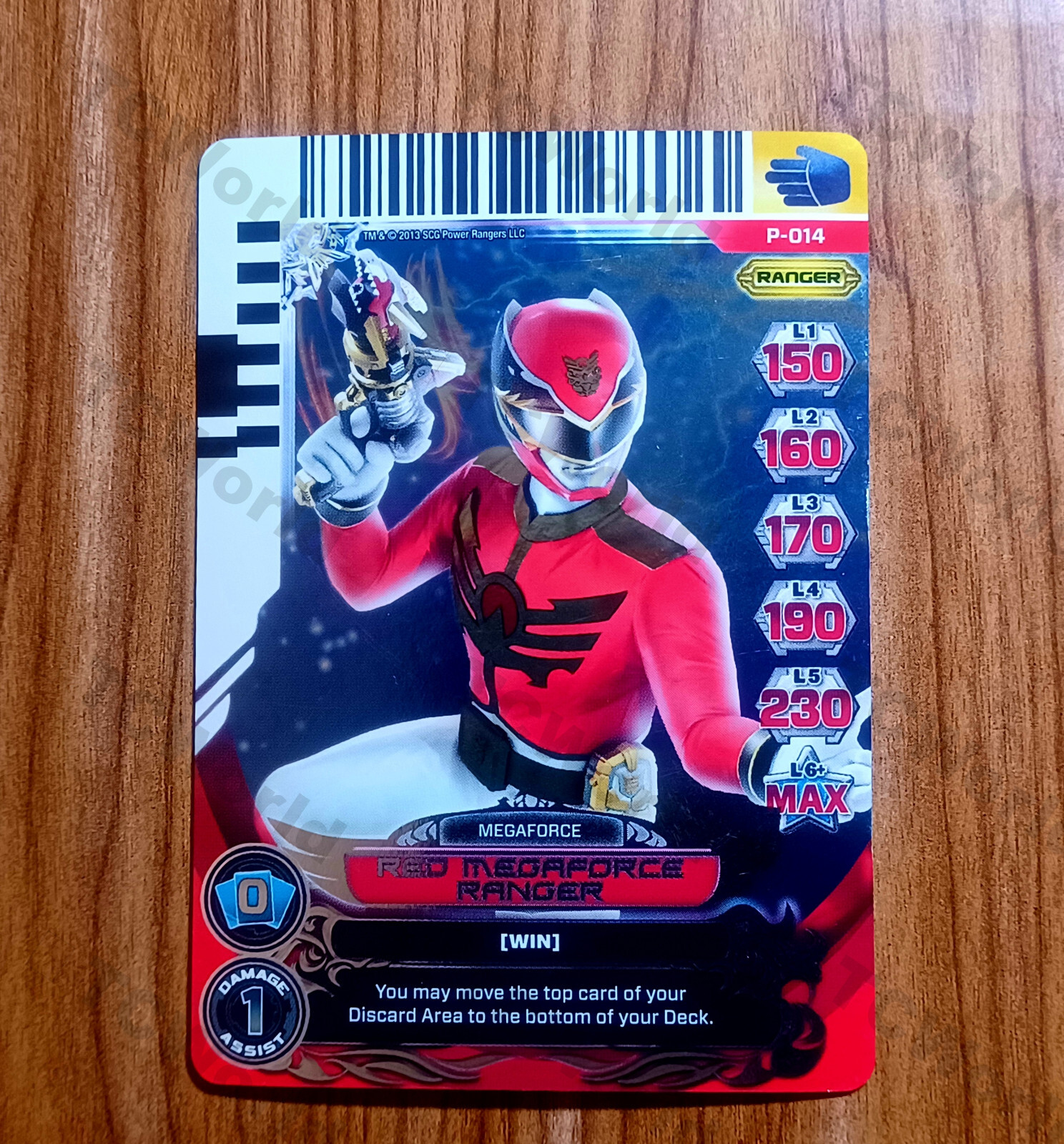 Power Rangers Megaforce Cards