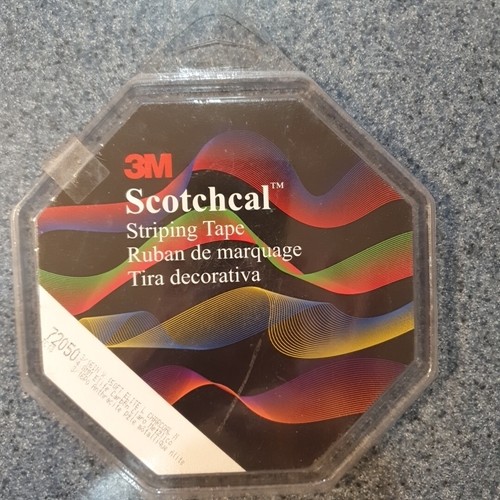 3M Scotchcal Striping tape 72050 3/16" x 150' Elite L Charcoal M Made ...