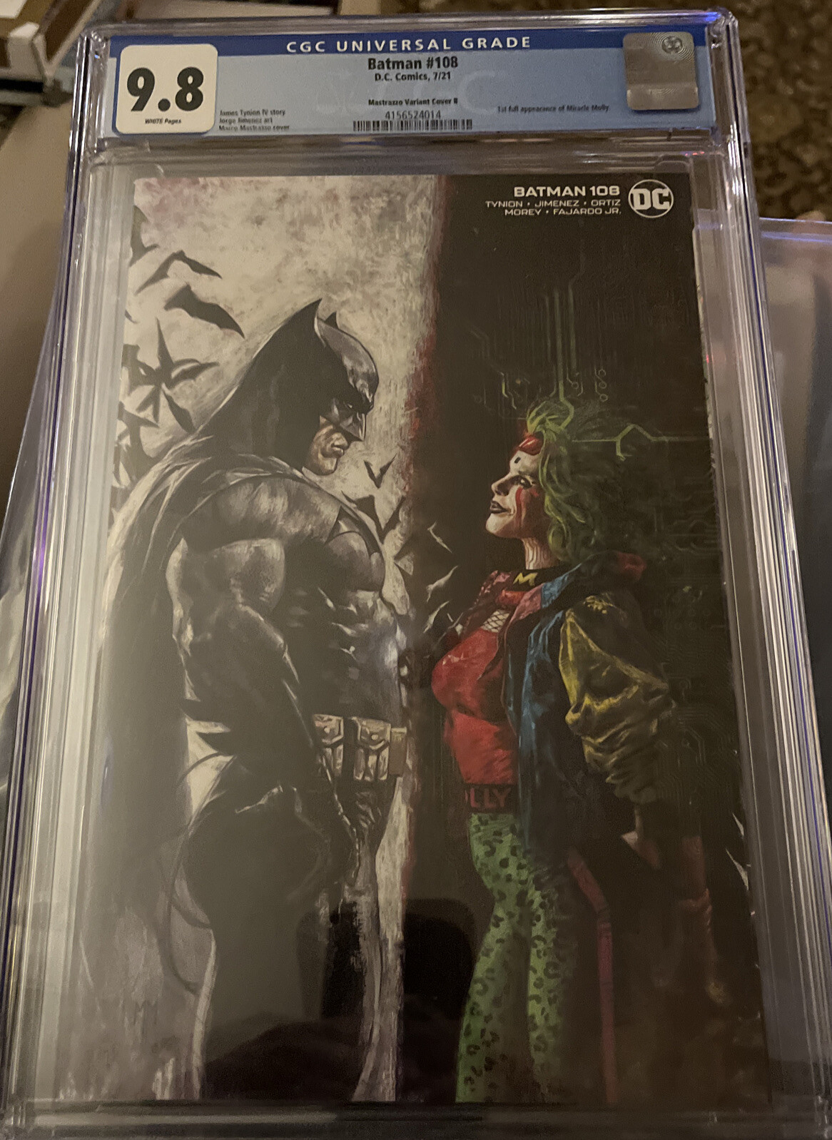 Batman #108 Comics Illuminati Unknown Comics Ex 1st Full Miracle Molly ...