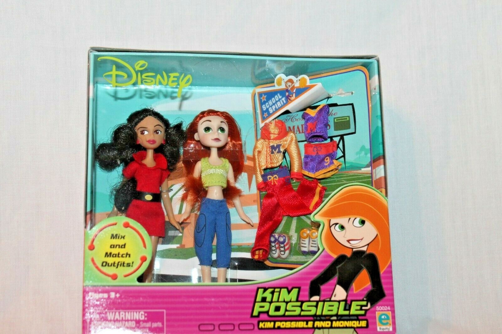NEW IN BOX DISNEY KIM POSSIBLE AND MONIQUE MINI FASHION DOLLS | eBay