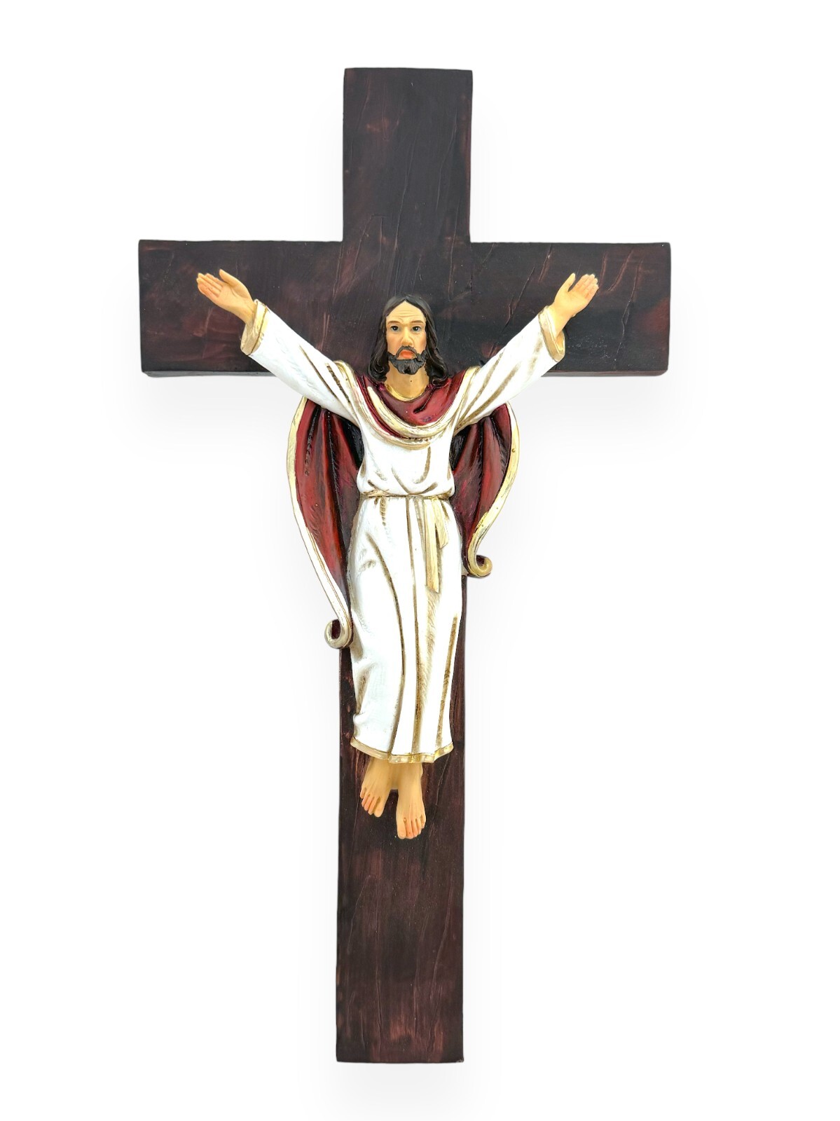 12" Risen Jesus Christ Wall Cross Cruz Jesus Resucitado Religious Gift ...