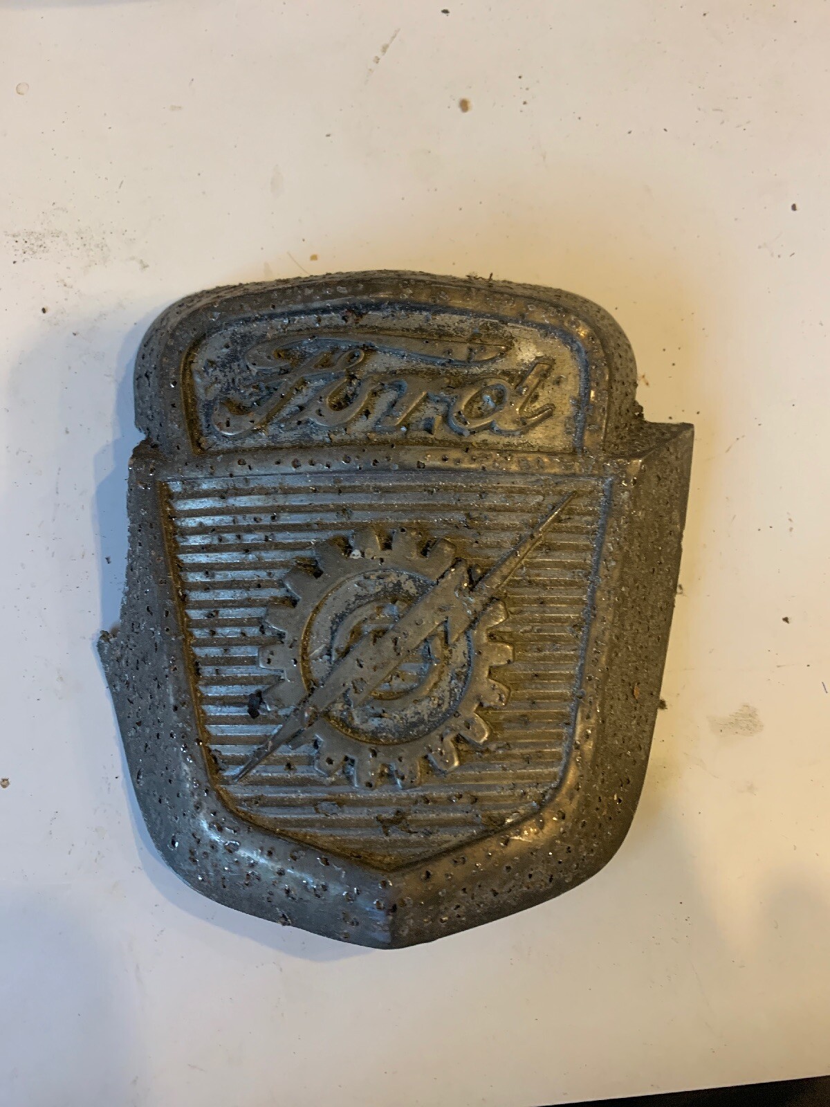 Vintage Ford Truck Hood Emblem Badge 1953 1954 1955 1956 F100 Pickup ...