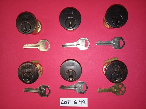 LOT #649...6 PCS ACE, PROGRESSIVE LOCK SET...PICKERS, STUDENTS , # ...