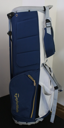 TaylorMade Flextech Kalea Stand Bag Blue/White/Gold 4-Way-Top | eBay