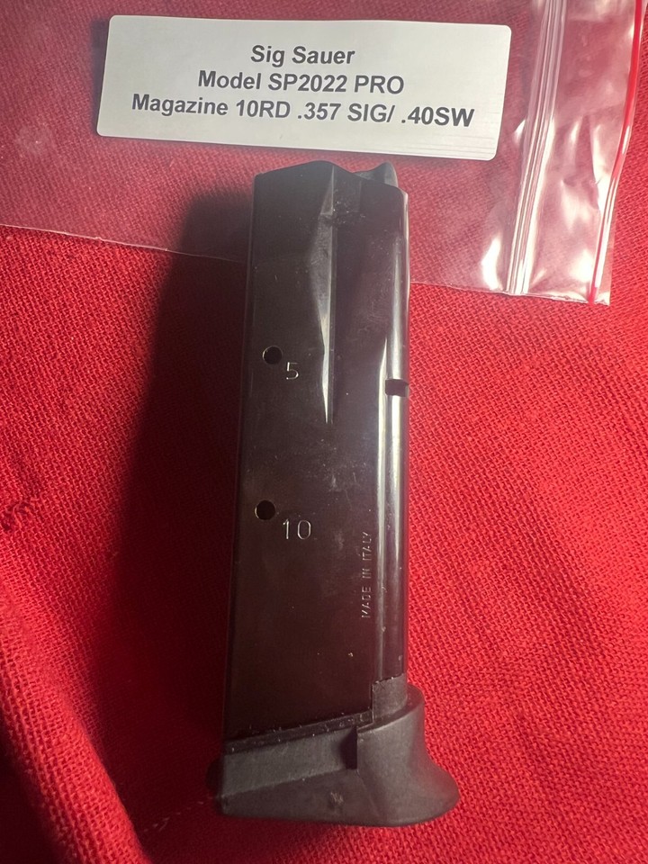 Sig Sauer Model SP2022 Pro Magazine 10RD 357 Sig/40SW | eBay