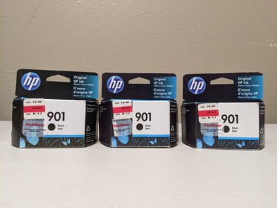 HP OFFICEJET 901 Black Printer Ink Cartridge (New & Factory Sealed) | eBay