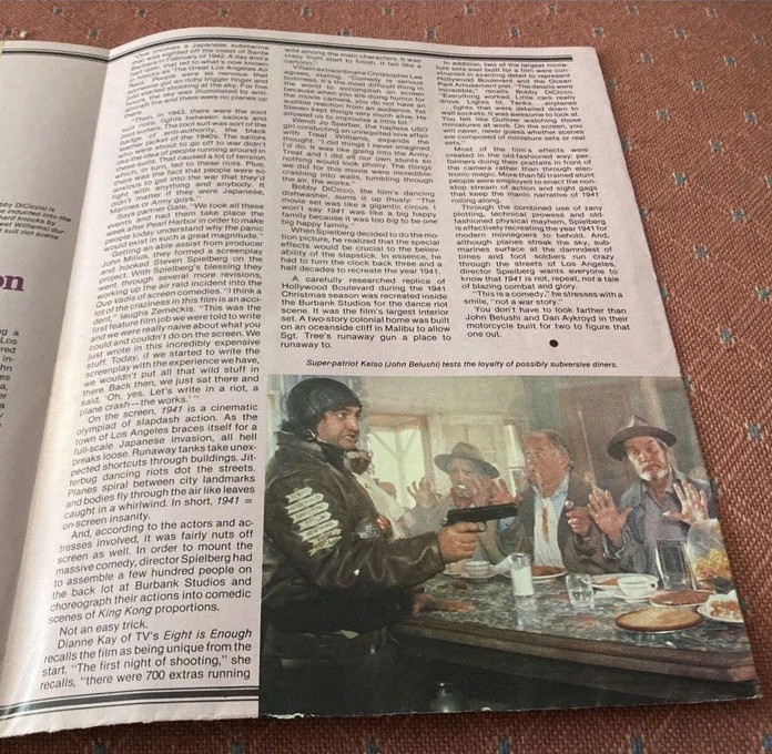 “1941” Movie Magazine/ Poster Book with John Belushi | eBay