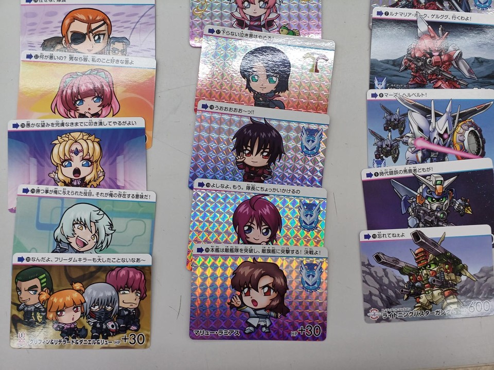 Gundam SEEDFREEDOM Carddass all 30 types complete set Mobile Suit h83 ...