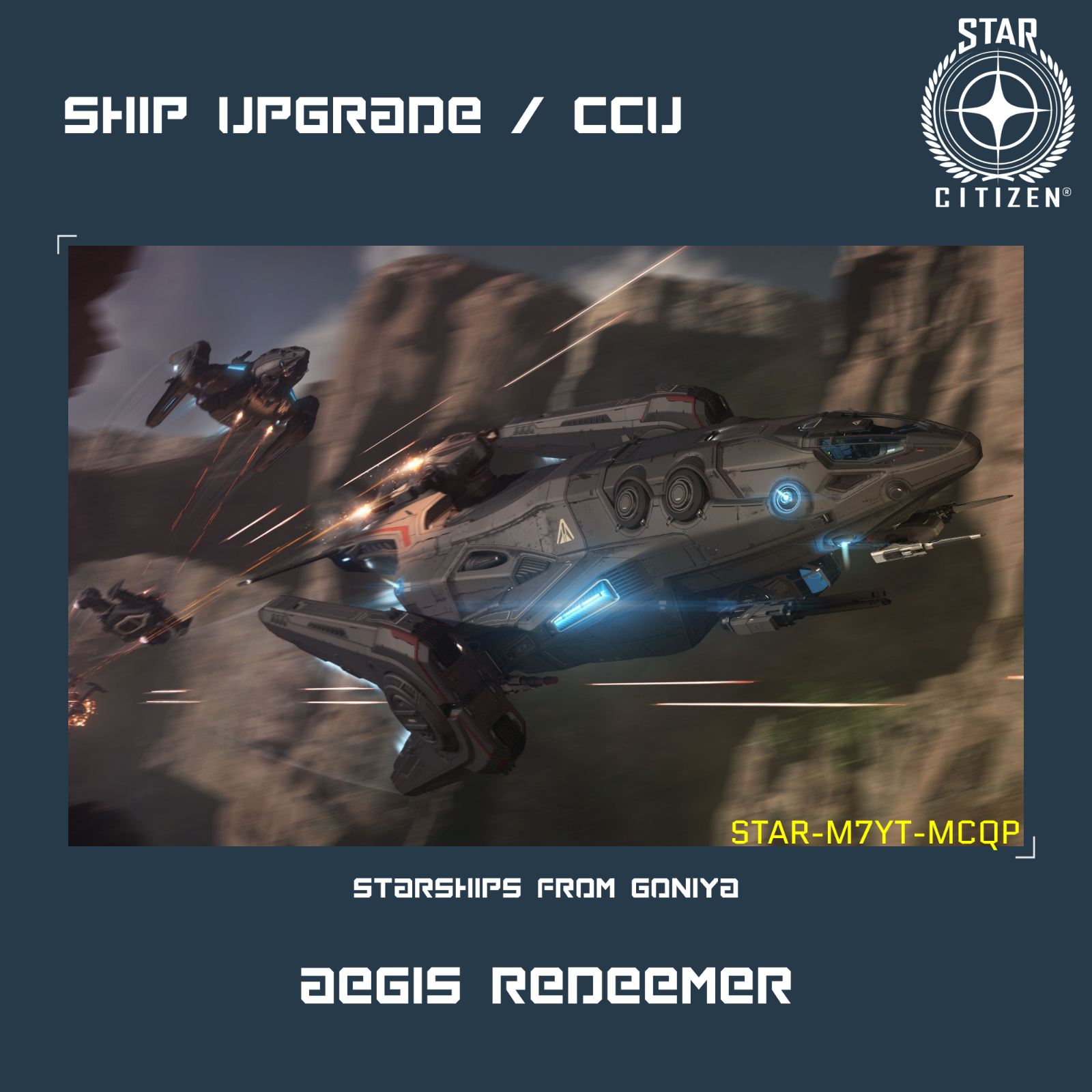 STAR CITIZEN - AEGIS REDEEMER UPGRADE - (CCU) | eBay
