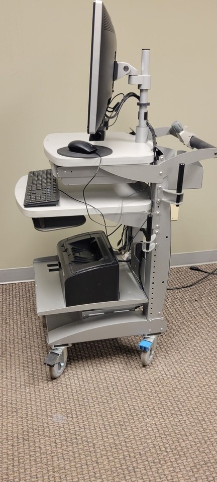 CADWELL EEG/EMG Workstation Cart W/ Monitor,Acces~ | eBay