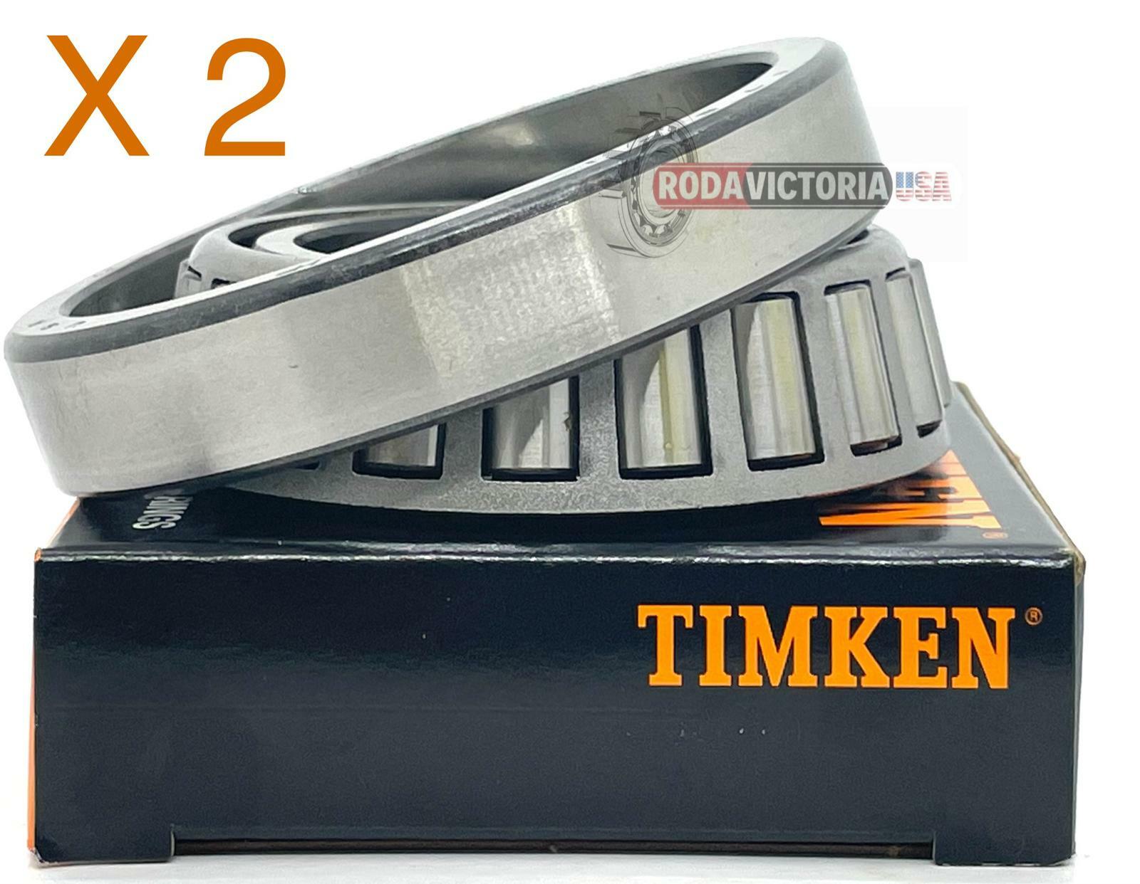 2x 17887-17831 Tapered Roller Bearing 09265-45002 TIMKEN MR470683 90368 ...