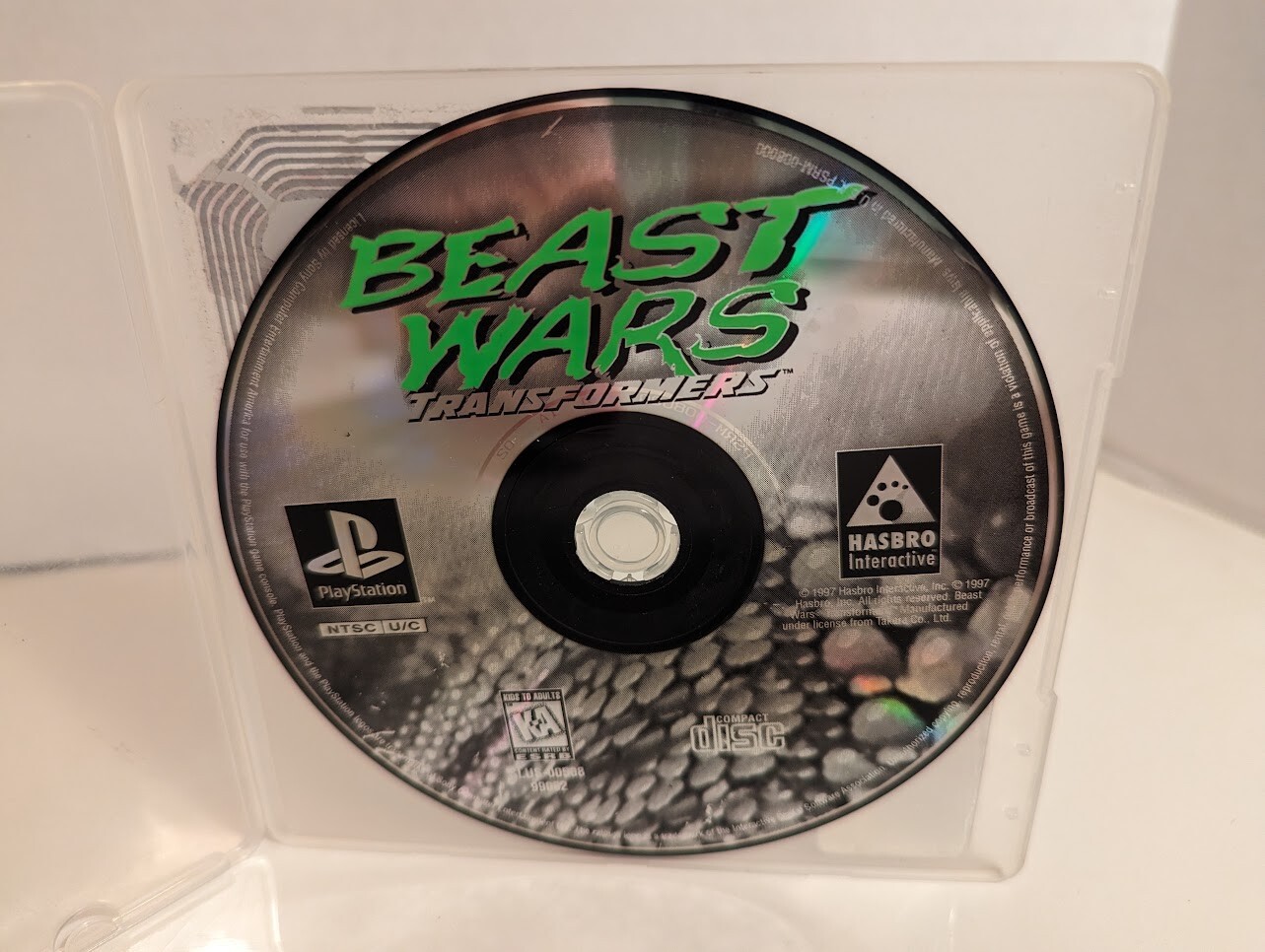 Beast Wars Transformers 1997 Game PS1 PS2 Playstation 1 2 Tested ...