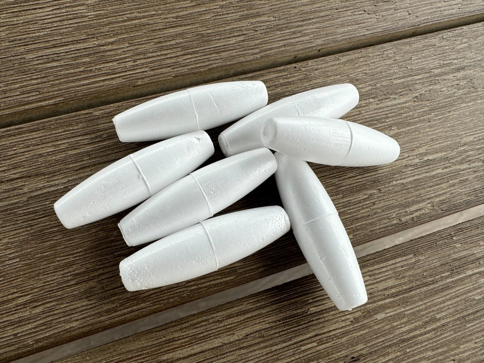 LOT OF 20 COMAL TACKLE 2" Cigar Floats Rigging Lures Fishing - RAW ...