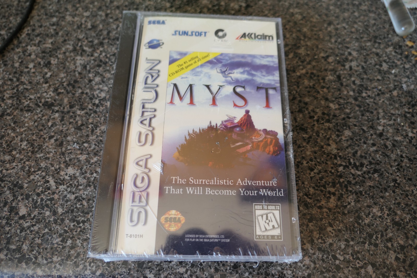 Myst (Sega Saturn, 1995) (Brand New Factory Sealed) With Unused Hook On ...