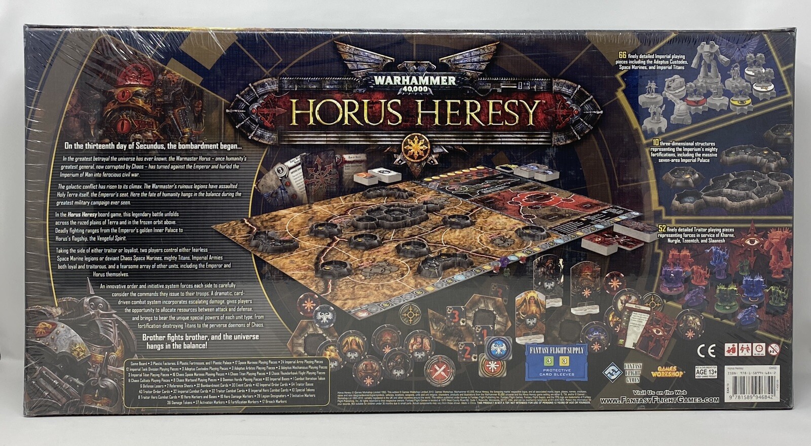 Games Workshop - Warhammer 40K - HORUS HERESY Board Game *NIB, SEALED ...