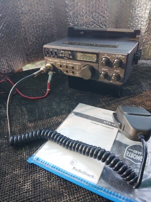 HTX-100 100 WATT Mint Condition AM/FM/SSB Realistic 10 Meter Ham Radio ...