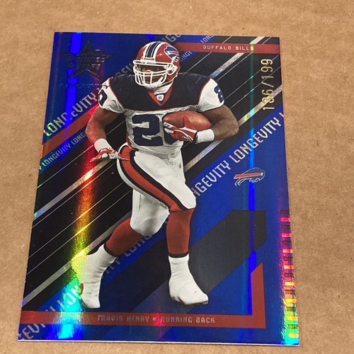 Travis Henry 2004 Donruss Leaf Rookie & Stars Card #13. Buffalo Bills ...