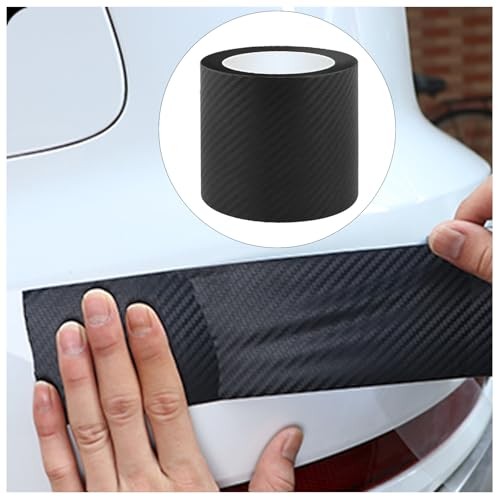 Carbon Fiber Vinyl Wrap for Cars Door Protector Edge Guards 0.5mm 4In x ...