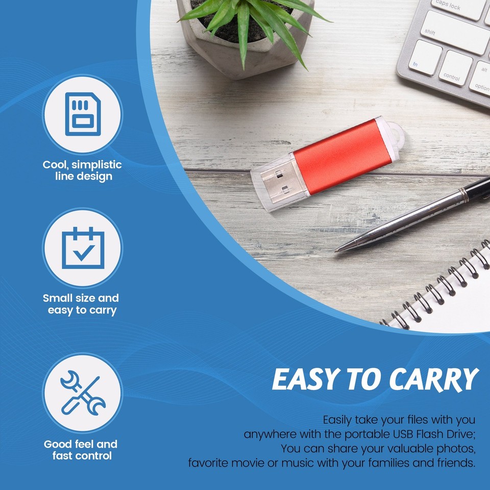 USB 2.0 Flash Memory Stick Pen Drive Storage Thumb Color:Red Capacity ...