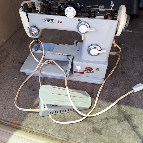 For Parts Vintage Heavy Duty PFAFF 360 Automatic Sewing Machine | eBay