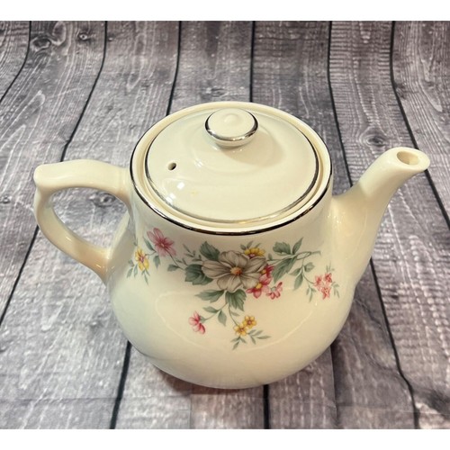 Hall's Superior VTG Porcelain Springtime Pattern 6" 9 Cup Coffee ...