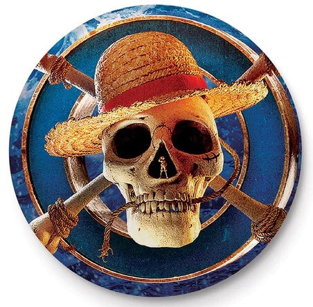 One Piece - Badge Live Action (Straw Hat Logo Icon) - Pyramid | eBay