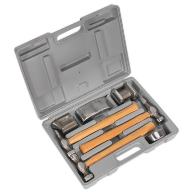 Boxed Panel Beating Bodywork Tools Hammers Picks Dollies Hickory Shafts ...