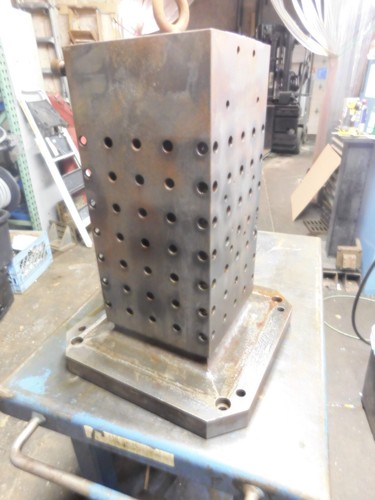 Mid-State Cast Iron CNC Tombstone 9" x 9" x 20.25" Tower 16" Square ...