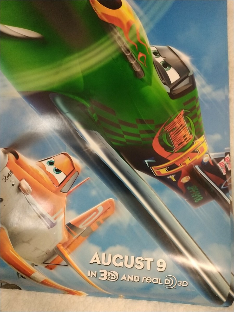 Planes 3d Movie Poster