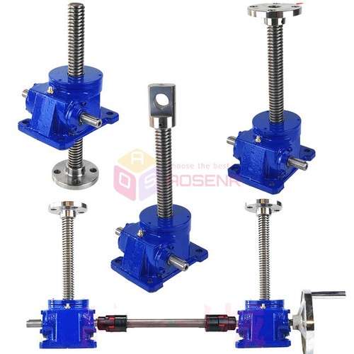 SWL Leading Screw Lift Small Lifting Platform Hand-cranking Lead Screw ...