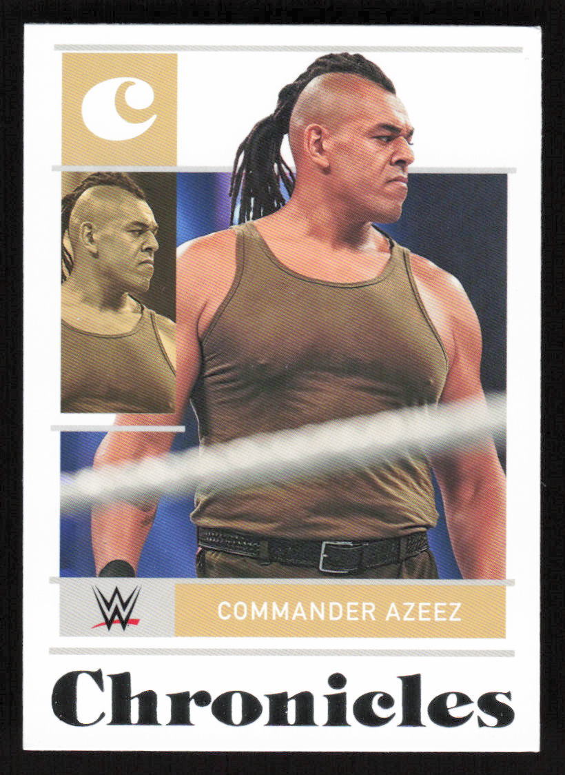 2022 Panini Chronicles WWE #10 Commander Azeez | eBay