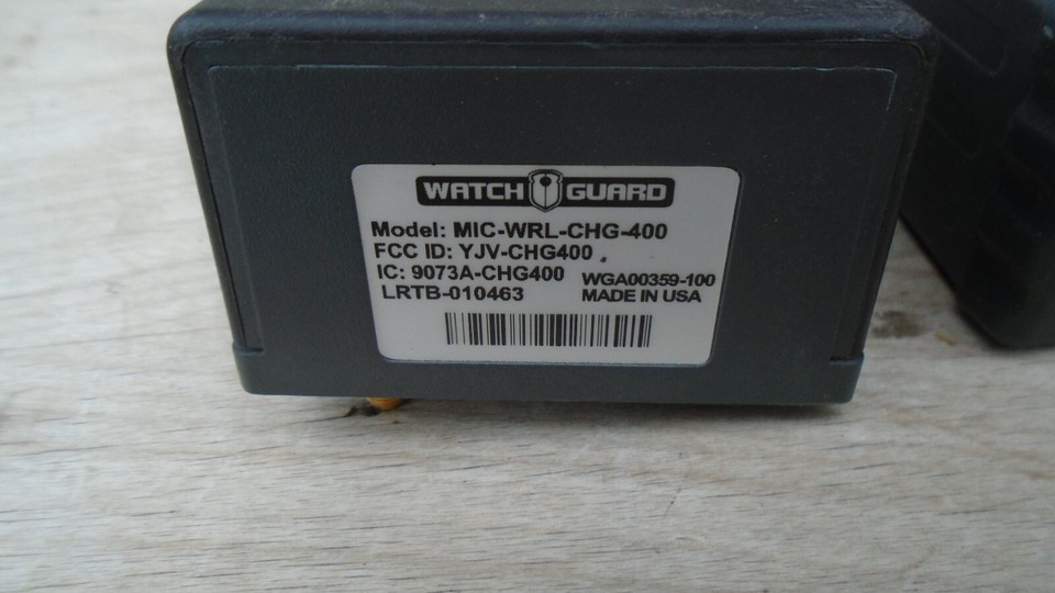 Watchguard 4RE DVR Video System | Display Camera | Dash Cam | Mic ...