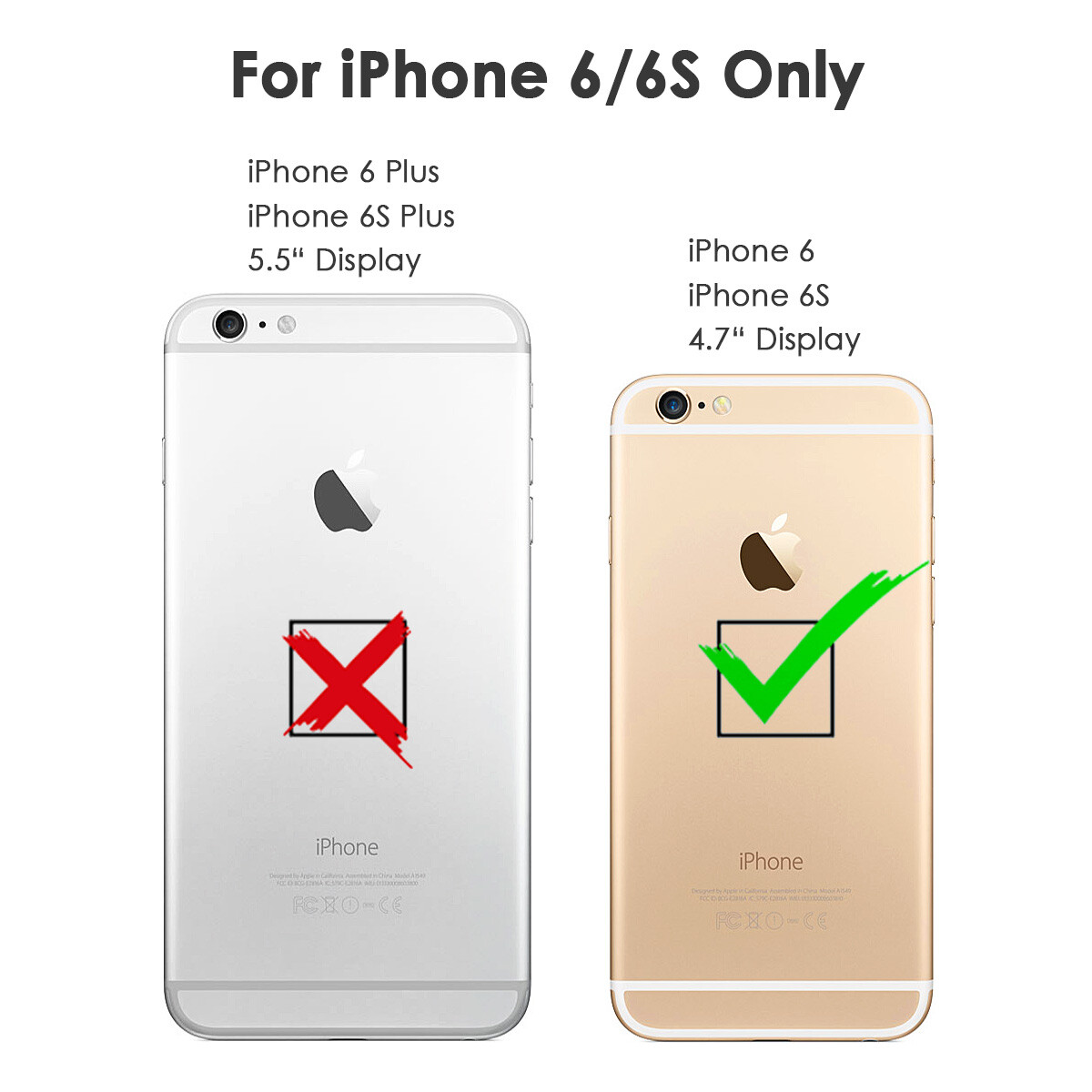 ( For iPhone 6 / 6S ) Back Case Cover AJ12259 Leopard | eBay