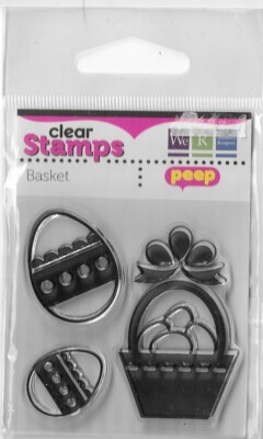 WE R MEMORY KEEPERS CLEAR STAMPS BASKET FREE SHIPPING | eBay