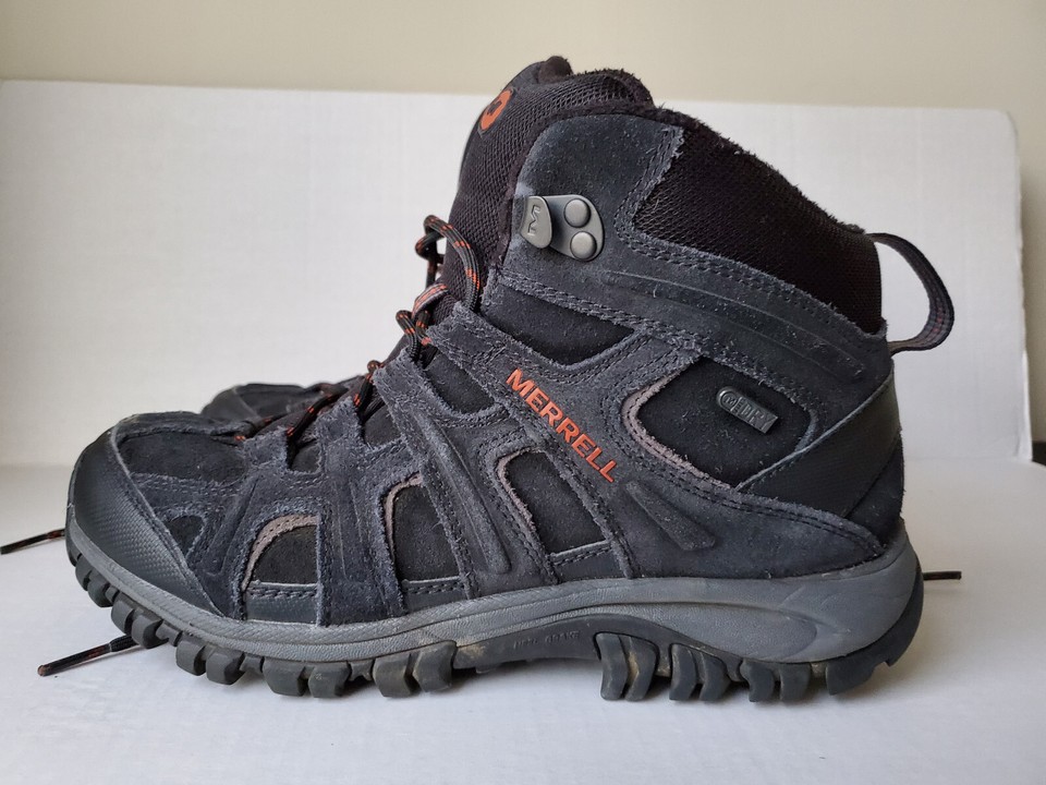Merrell Monument J09599 Select Dry Black Hiking Boots Mens Size 8.5 | eBay