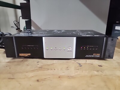 Working Monster Power HTS 2600 MKII Home Theater Reference Power Center ...