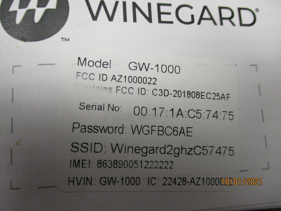 WINEGARD GATEWAY 4G LTE WIFI ROUTER WHITE 615798404888 RV/ CAMPER | eBay