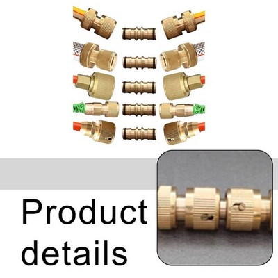 Hose Adapter Kit Featuring Dual Port Design for Better Watering Control ...